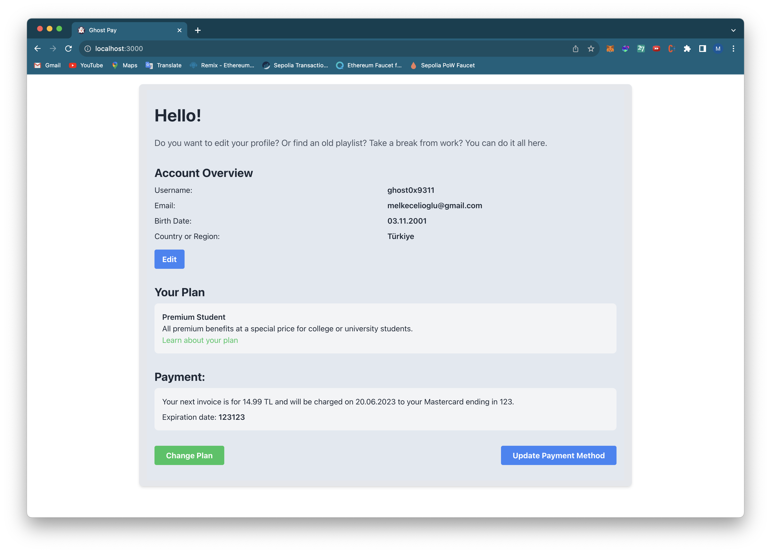 ghostPay | ETHGlobal